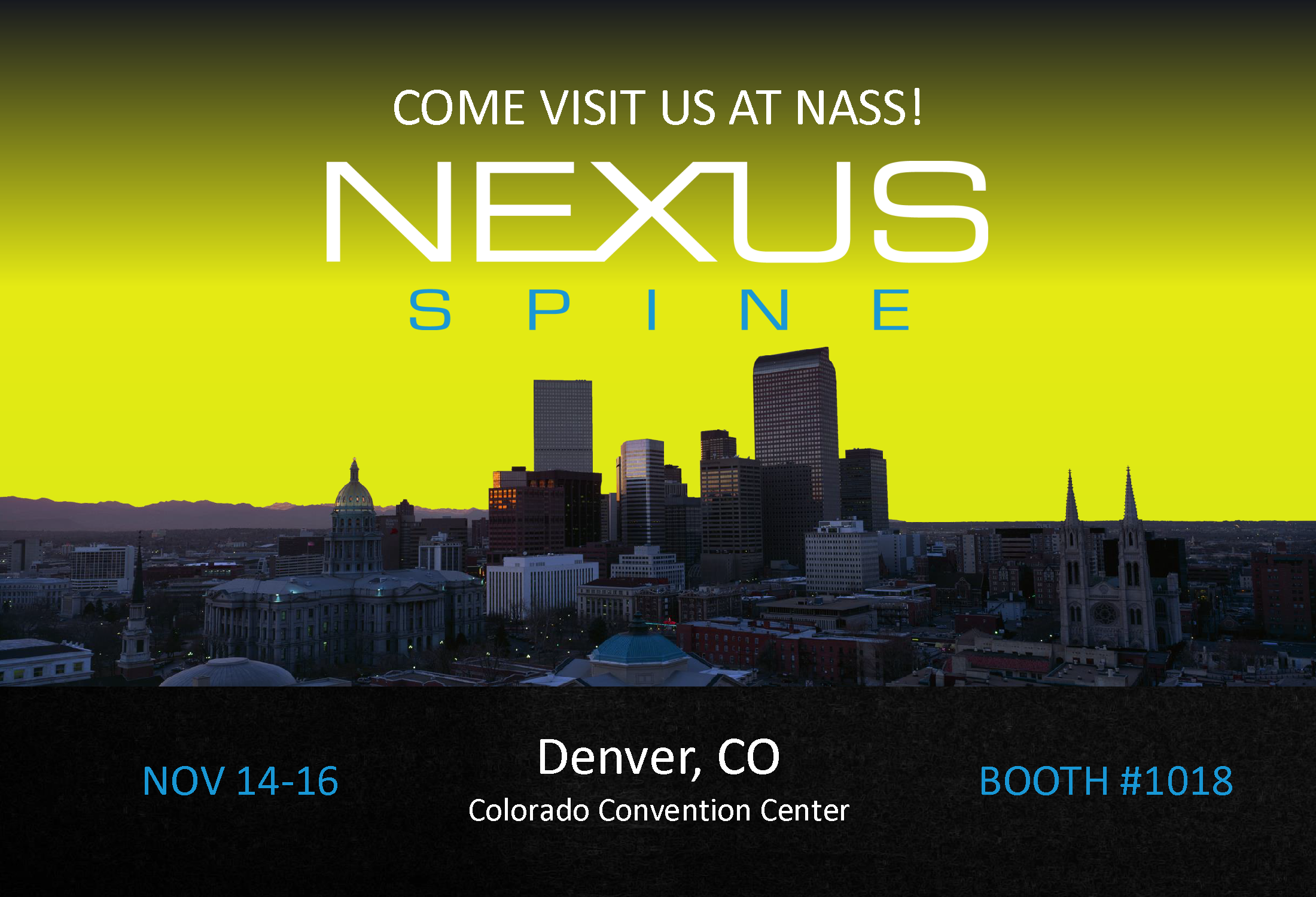 NASS 2025 in Denver, CO! - Nexus Spine